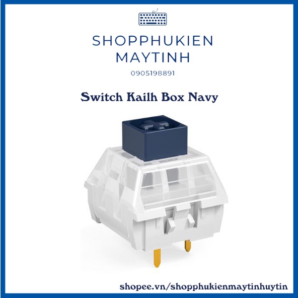 Switch Kailh Box Navy dùng cho bàn phím cơ | Shopee Việt Nam