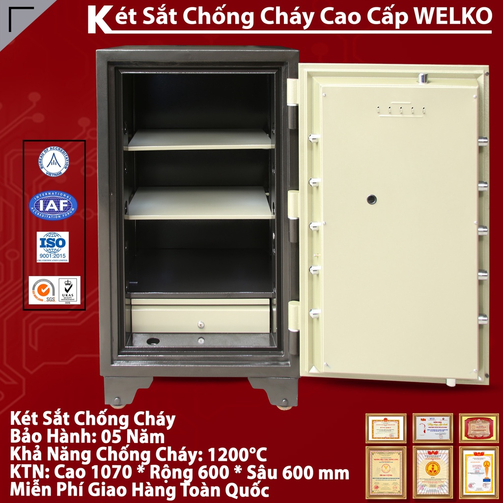 Két Sắt Văn Phòng Cao Cấp WELKO KCC200 - Led Dài | Shopee Việt Nam
