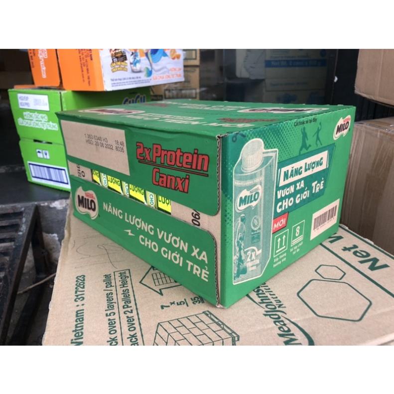 Thùng 24 hộp sữa milo nắp vặn/milo ăn sáng 210ml - đủ vị | Shopee Việt Nam