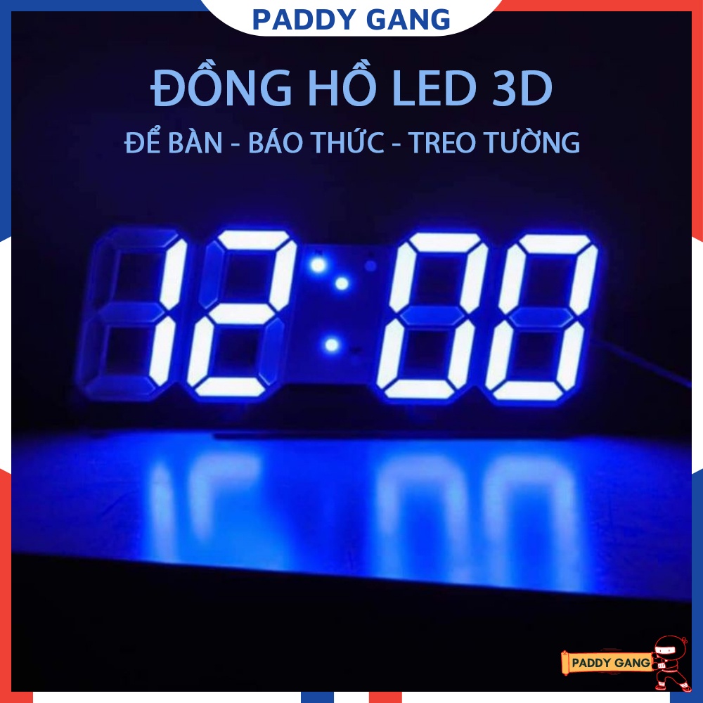 Đồng Hồ Led Để Bàn Trang Trí Treo Tường, Đồng Hồ Thông Minh Treo Tường ...