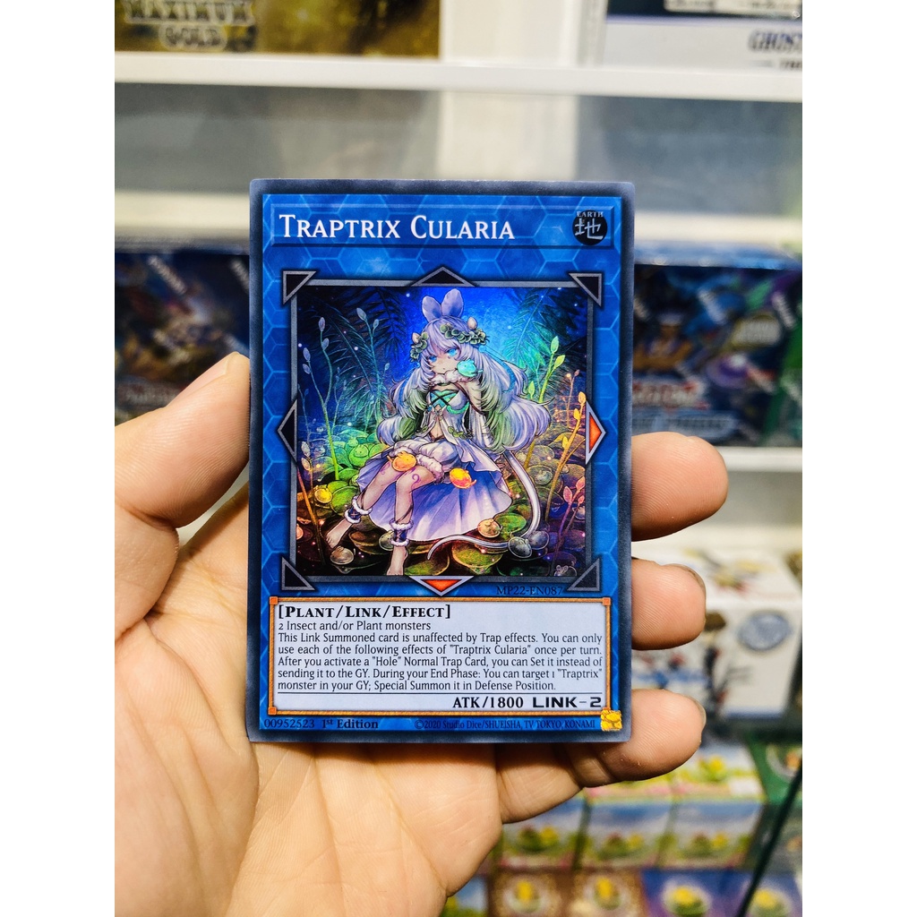 Thẻ Bài YugiOh!Mã MP22-EN087 - Traptrix Cularia - Super Rare - 1st ...