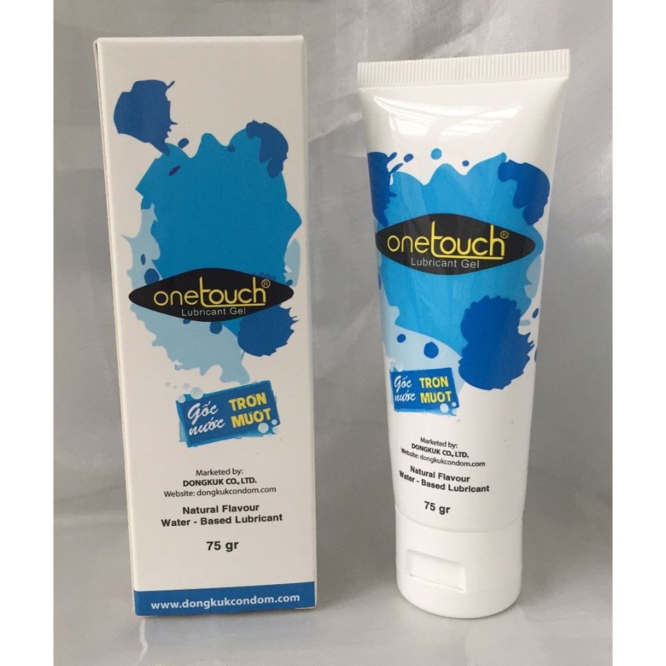 Gel bôi trơn gốc nước OneTouch Lubricant gel trơn mượt 75g - Chính Hãng ...