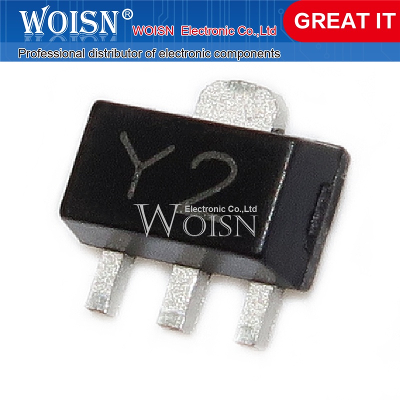 50 Chiếc SS8050 SS8550 PXT8050 PXT8550 8050 8550 Mark Y1 Y2 SOT-89 SOT89-3 Điện Trở Đóng Gói ...