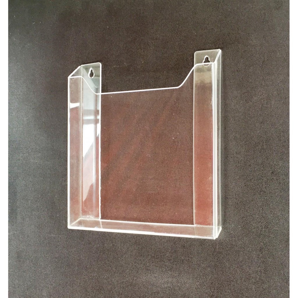 Kệ mica treo tường, Kệ checklist treo tường mica A4 A5 A6, tặng kèm 2 ...