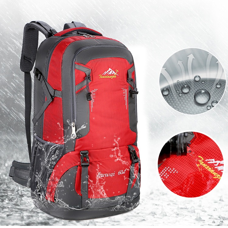 Balo du lịch siêu to khủng lồ, chống thấm nước, hàng cao cấp size 62cm ...