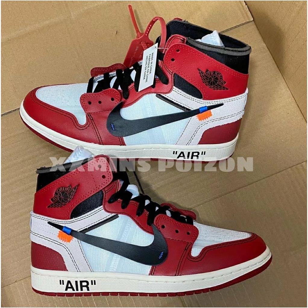 Giày Air Jordan 1 x Off-White "Chicago" (Best JLR) | Shopee Việt Nam
