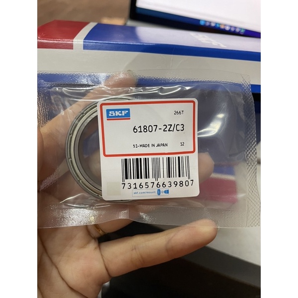 Vòng Bi 61807-2Z/C3 SKF Chính Hãng | Shopee Việt Nam