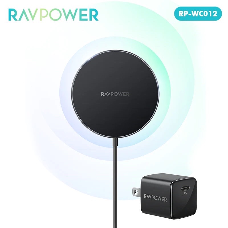 Bộ Sạc Không Dây Ravpower RP-WC012 Kèm Củ Sạc Type C 10W | Shopee Việt Nam