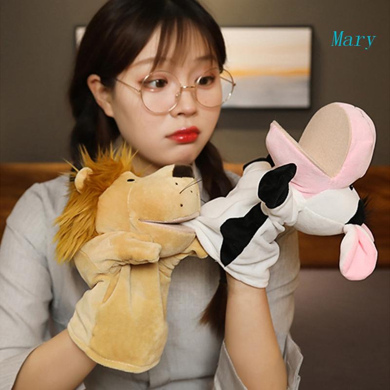 Mary Plush Hand Puppet Finger for Doll Fidget Toy Soft Hand Toy Puppets ...
