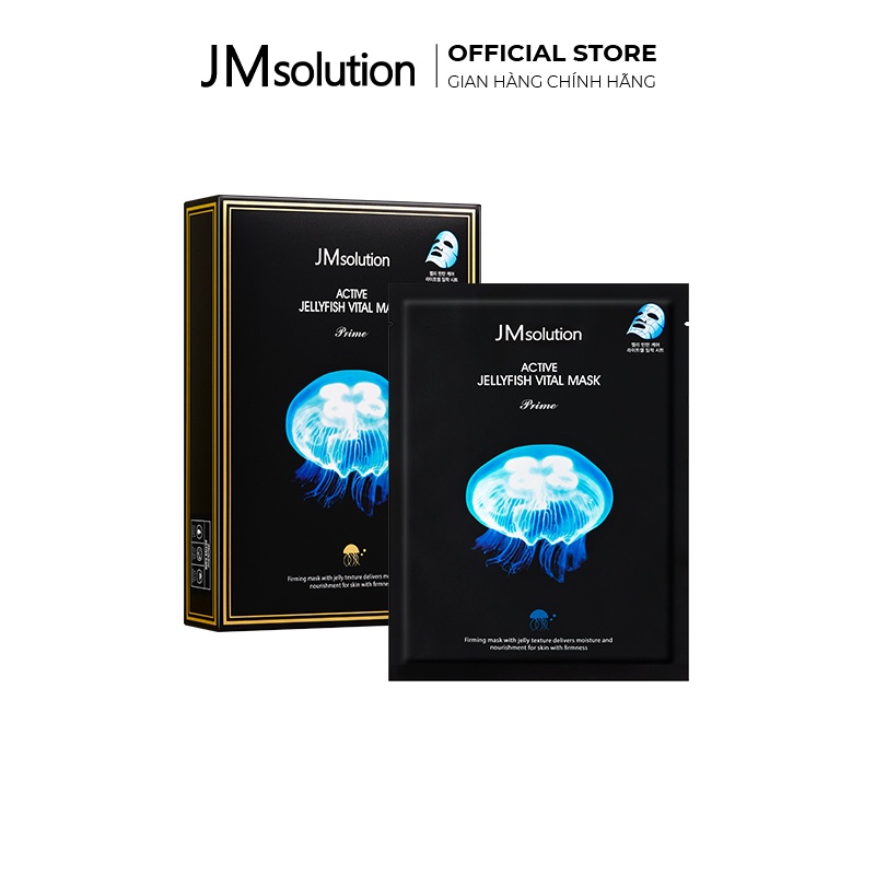 Combo Mặt Nạ Sứa Biển Cấp Ẩm Và Dưỡng Sáng JMsolution Active Jellyfish Vital Mask Prime 33ml ...