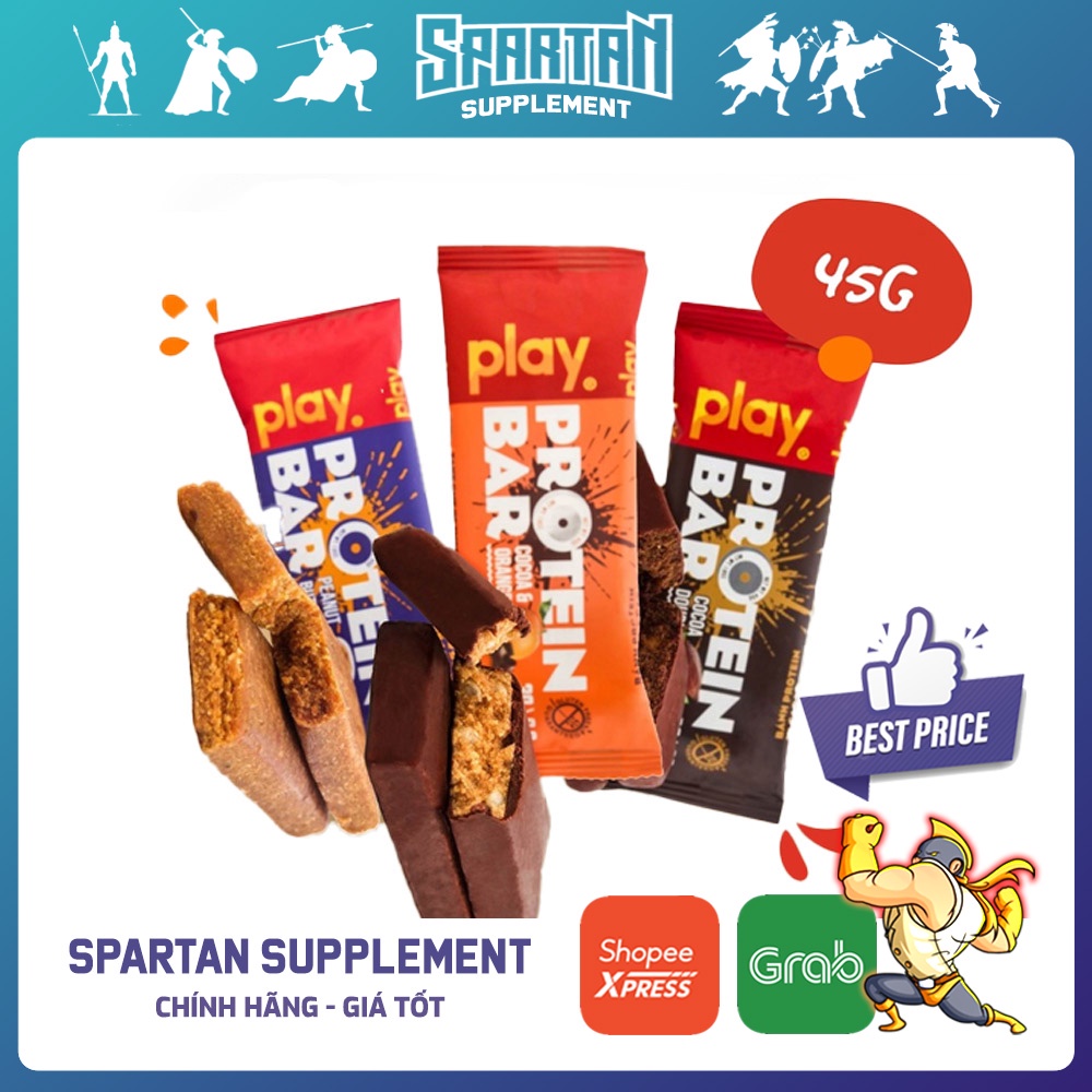 Play Nutrition Play Protein Bar | Shopee Việt Nam