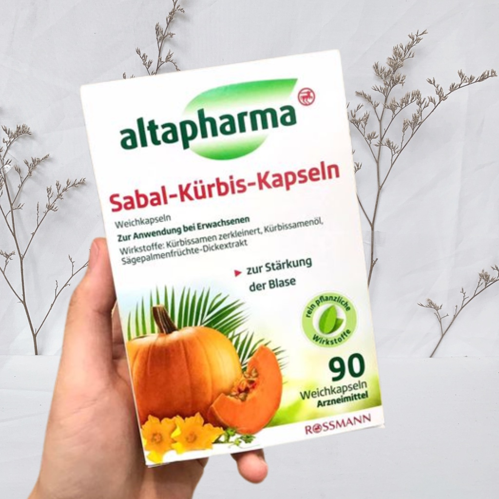 Viên uống bổ thận Altapharma Sabal Kurbis, hộp 90 viên | Shopee Việt Nam