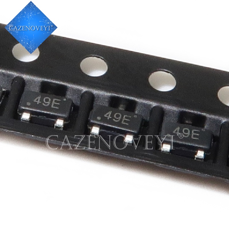 10 chiếc 49E 44E SOT-23 Công tắc cảm biến hiệu ứng Hall Element SOT23 SS49E S49E A3144E SOT ...