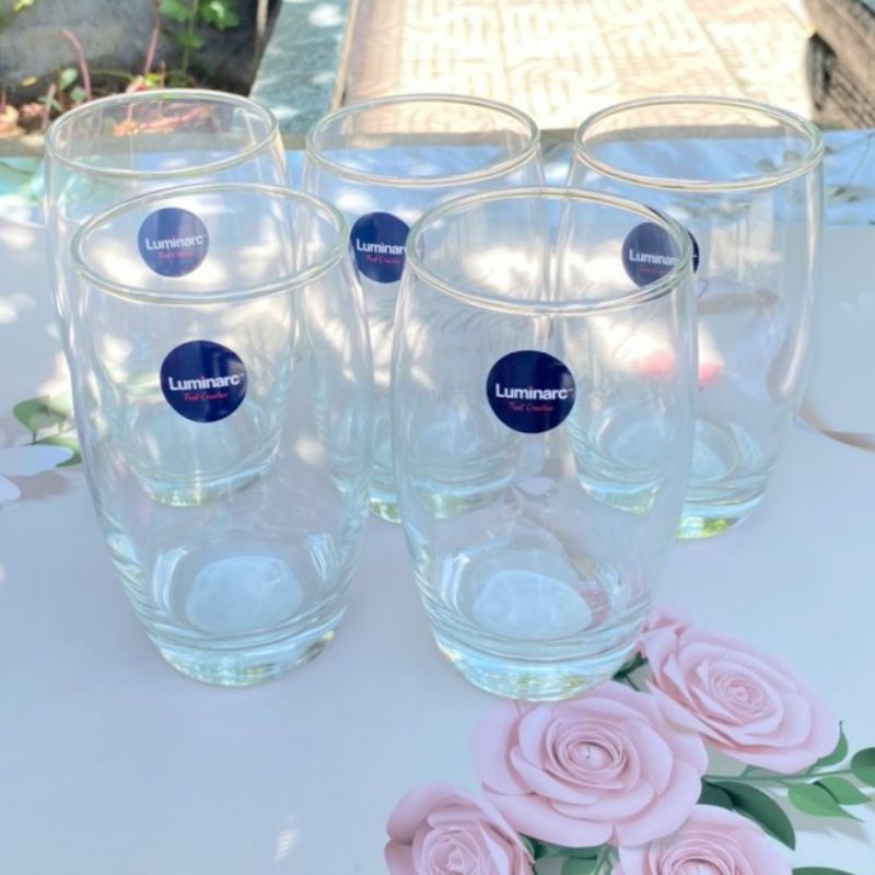 Bộ 6 ly thủy tinh luminarc cao cấp | Shopee Việt Nam