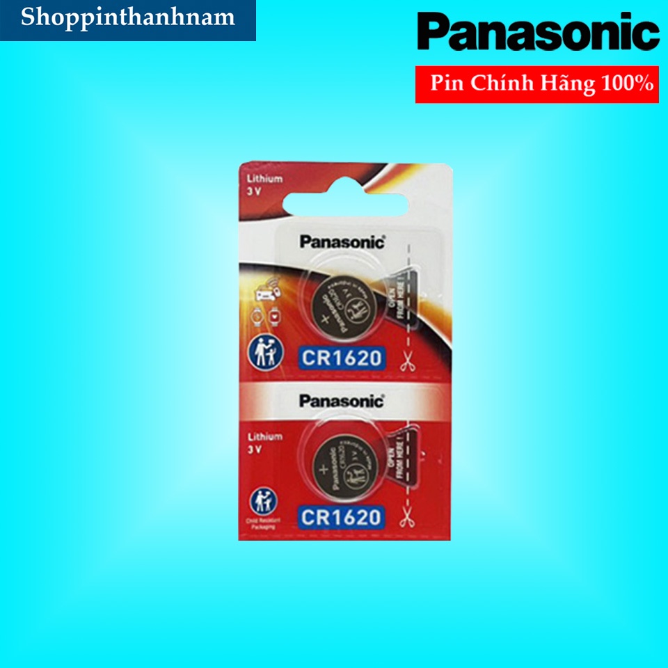 2 viên pin CR1620 Panasonic 3V chính hãng | Shopee Việt Nam