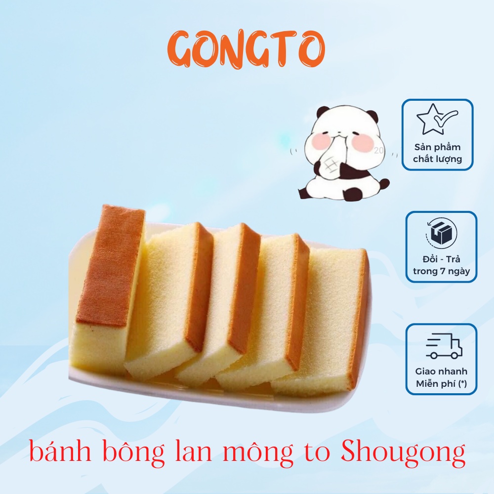 Bánh bông lan mông to Shougong nhân phô mai sữa Đài Loan mềm ẩm thơm ...