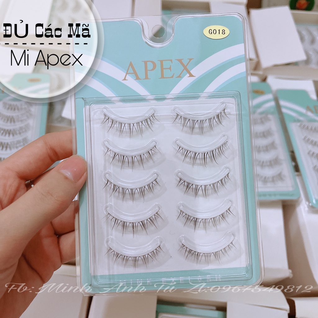{Tổng hợp mi Apex- Mi dưới Lông Mi Giả Gân Trong, Mi Gân Trong APEX Cao ...