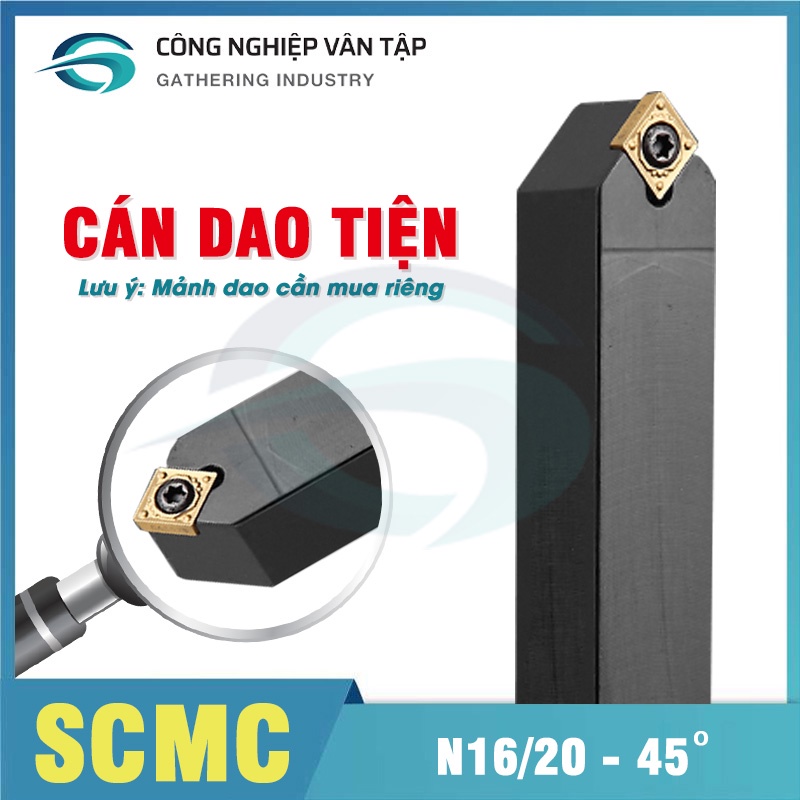 Cán dao tiện SCMC N1616H09/2020K09/2020K09-100 góc cắt 50 độ lắp mảnh chíp CC**09** | Shopee ...