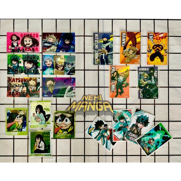 Tổng hợp sticker cỡ nhỏ Học viện siêu anh hùng Nhật (MHA) | Shopee Việt Nam