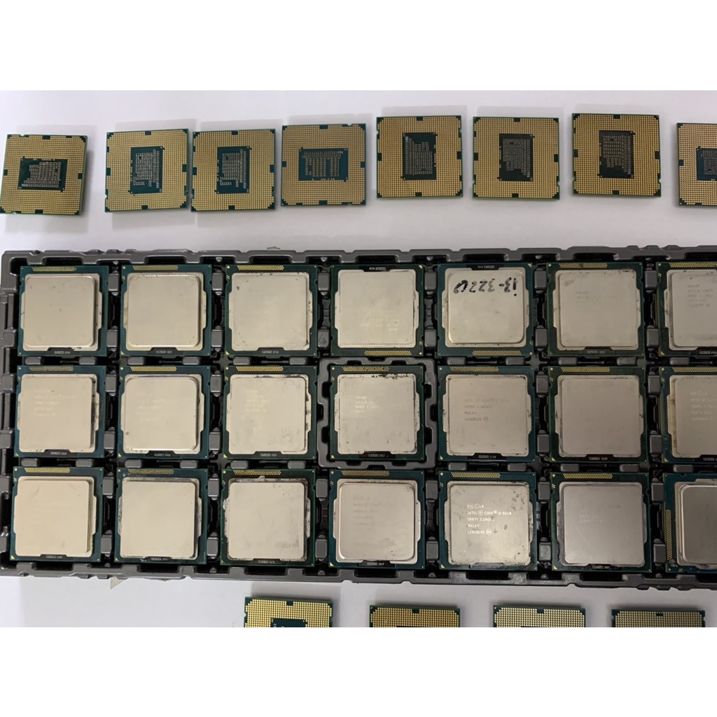 Chip intel core i7 2600, i5 2400, i3 3220, i3 2100 bóc máy | Shopee ...