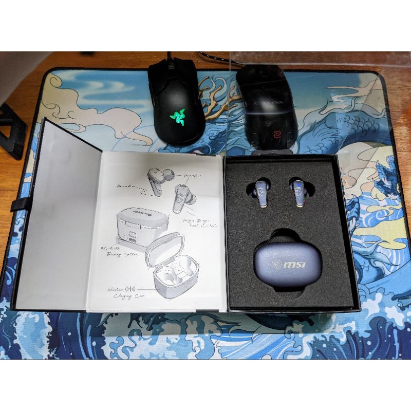 Tai nghe không dây TWS chống ồn ANC MSI IMMERSE GH62 | Shopee Việt Nam