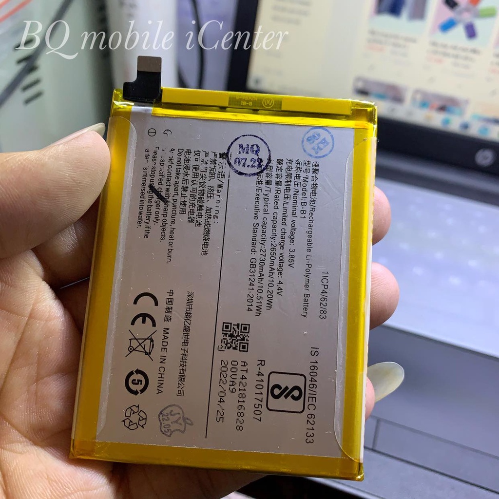 Pin Vivo B-B1 Y55/Y55S/Y55L/Y55A bảo hành 3 tháng (zin) | Shopee Việt Nam