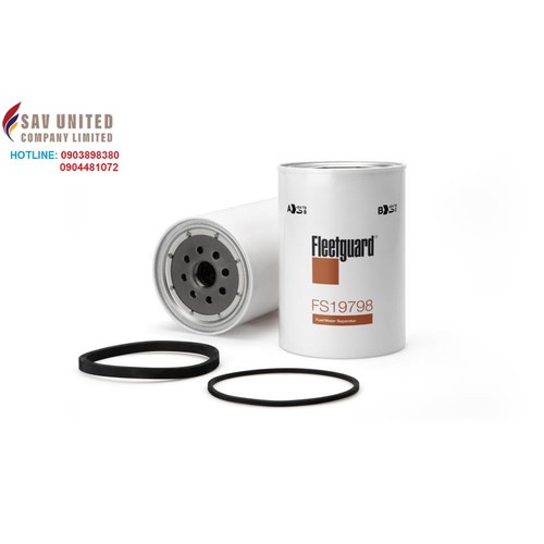 LỌC NHIÊN LIỆU TÁCH NƯỚC FS19798 CHÍNH HÃNG FLEETGUARD (P551034 ...