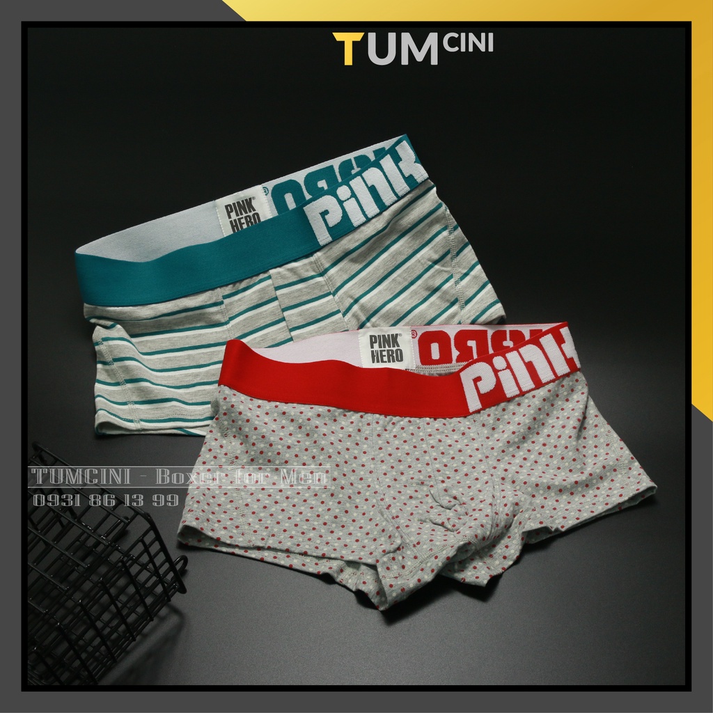 Quần lót nam boxer sọc chấm bi kinh điển dành cho vua chúa tôn vinh sự ...