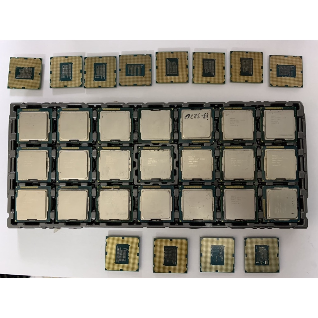 Chip intel core i7 2600, i5 2400, i3 3220, i3 2100 bóc máy | Shopee ...