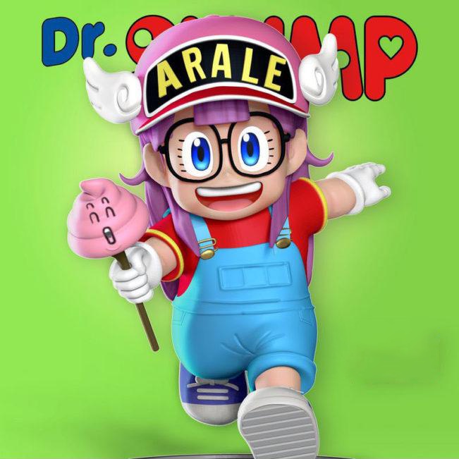 [Dịch Vụ In 3d] Mô Hình Arale Dr Slump Bằng Chất Liệu Nhựa Resin - Cao 12 cm | Shopee Việt Nam