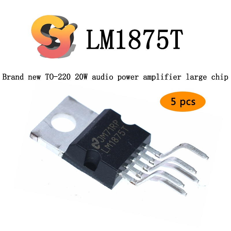 Bộ 1 / 5 Chip Khuếch Đại Âm Thanh LM1875T TO-220 20W Chip Lớn | Shopee Việt Nam