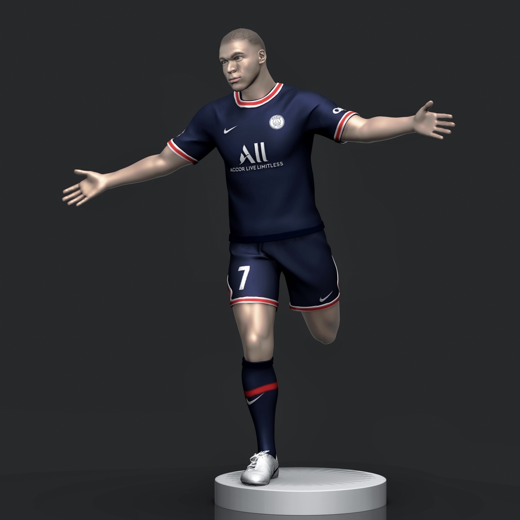 [Dịch Vụ In 3d] Mô Hình Kylian Mbappé Celebrate Bằng Chất Liệu Nhựa ...
