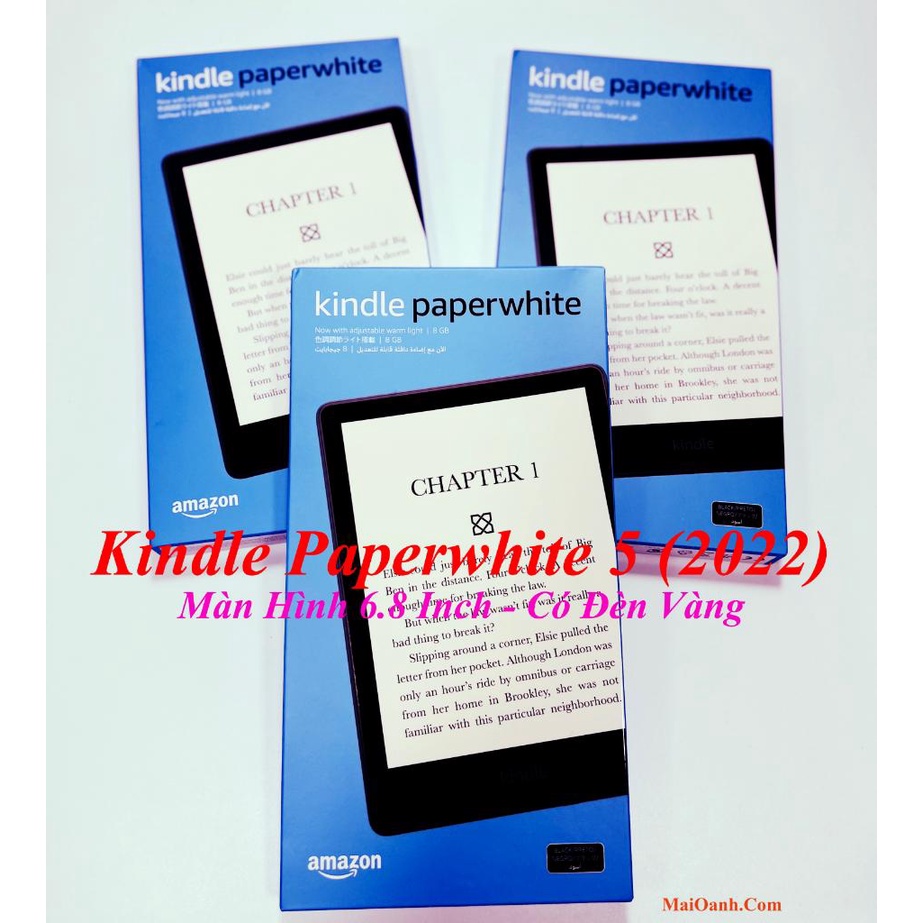 [NEW SEAL] Máy Đọc Sách KINDLE PAPERWHITE 5 (11Th) PPW5 Màn Hình 6.8 ...