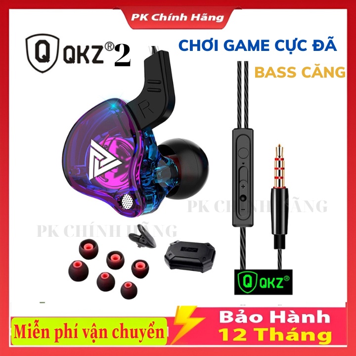 Tai Nghe Chơi Game Qkz Ak2 Pro , Tai Nghe Gaming Pubg Và Game Khác, Âm ...