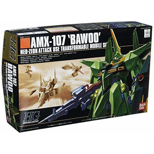 Bộ lắp ráp 1/144 HG UC AMX-107 BAWOO (MASS PRODUCTION) BANDAI | Shopee Việt Nam