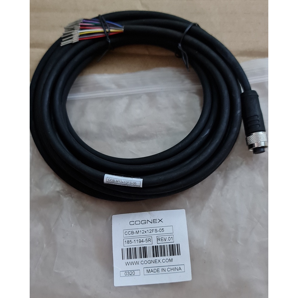 Cáp Nguồn Cognex CCB-M12X12FS-05, Power I/O Cognex Cable | Shopee Việt Nam