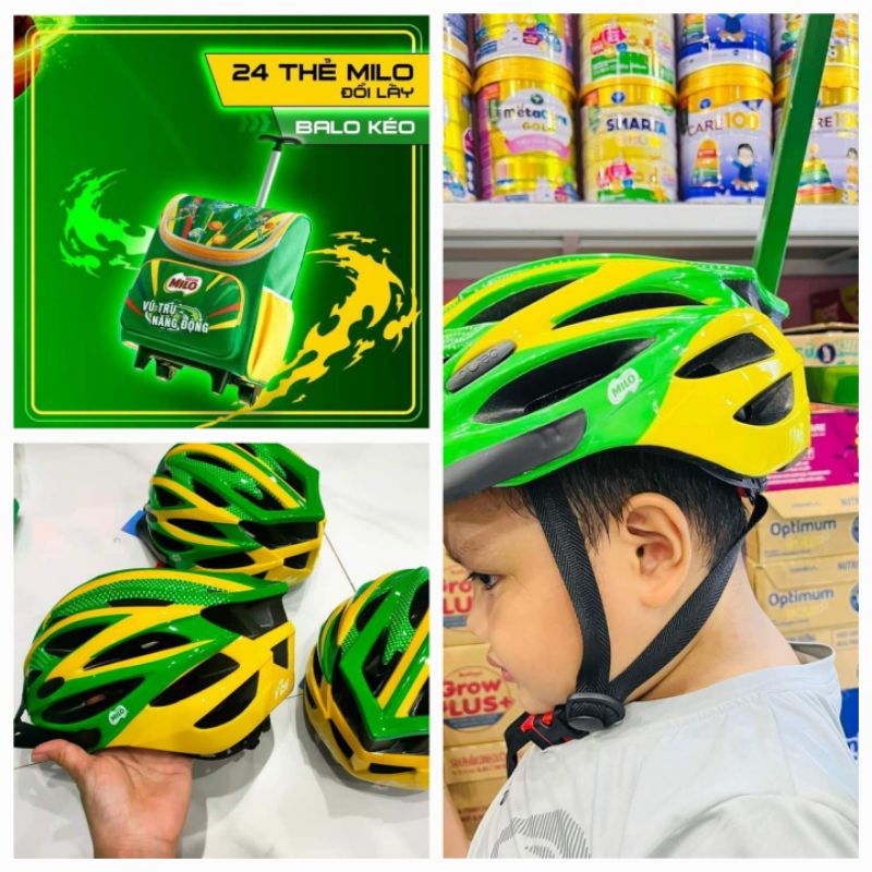 Mũ bảo hiểm protec và balo kéo milo | Shopee Việt Nam