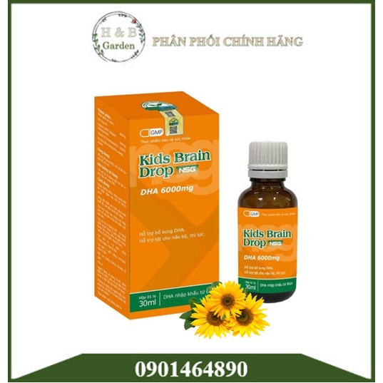 Thực phẩm bổ sung DHA Kids Brain Drop NSG | Shopee Việt Nam