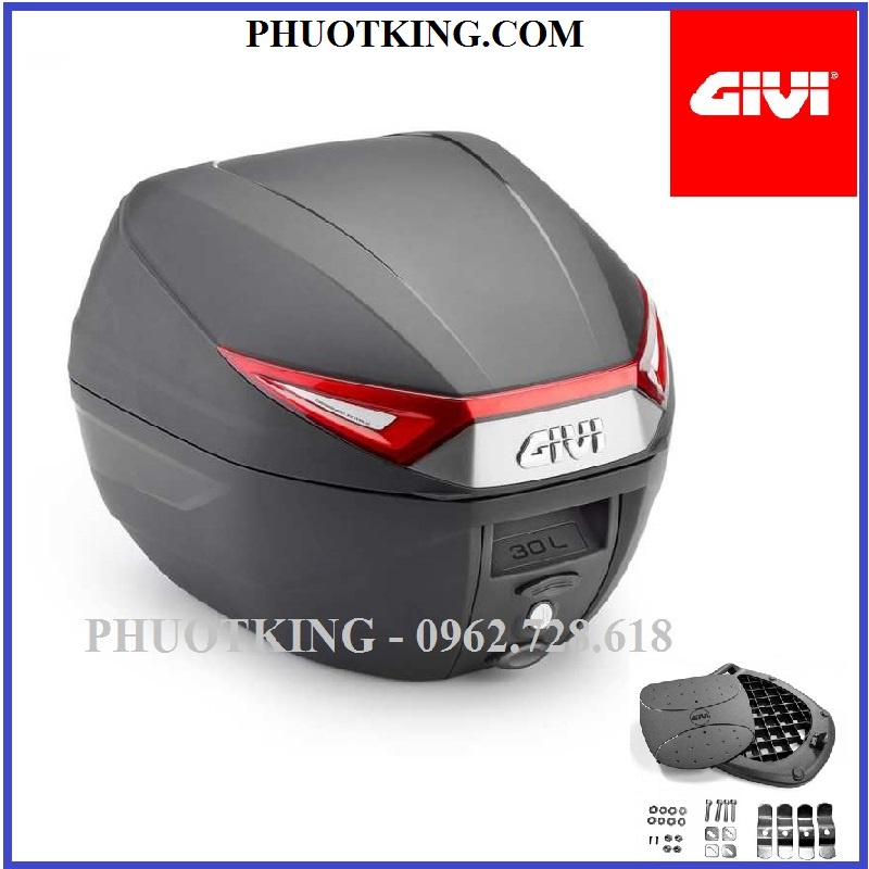 Thùng givi C30 chính hãng (new 2022) | Shopee Việt Nam