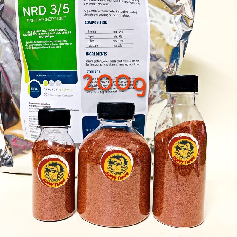 Cám Thái Inve 3/5-5/8 hủ 50g 100g 200g- thức ăn cá 7 màu, cá cảnh, thủy ...