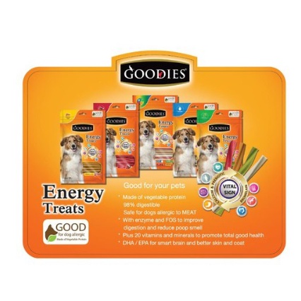 Snack Bánh thưởng GOODIES ENERGY TREATS 125g vị cừu | Shopee Việt Nam