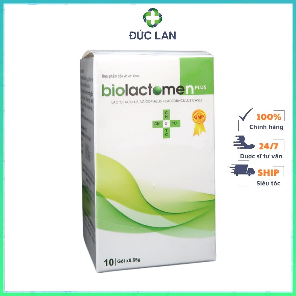 MEN VI SINH BIOLACTOMEN PLUS - BỔ SUNG LỢI KHUẨN CHO ĐƯỜNG TIÊU HÓA ...