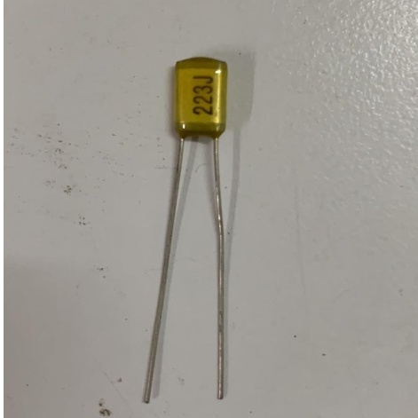 Tụ điện film màu vàng 223J 223 22nF (01 con) | Shopee Việt Nam