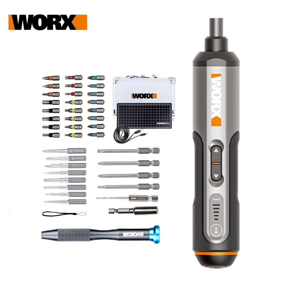 Dành cho Bộ tuốc nơ vít điện Mini Xiaomi Worx 4V WX240.5 Tua vít điện không dây với 40 bit USB ...
