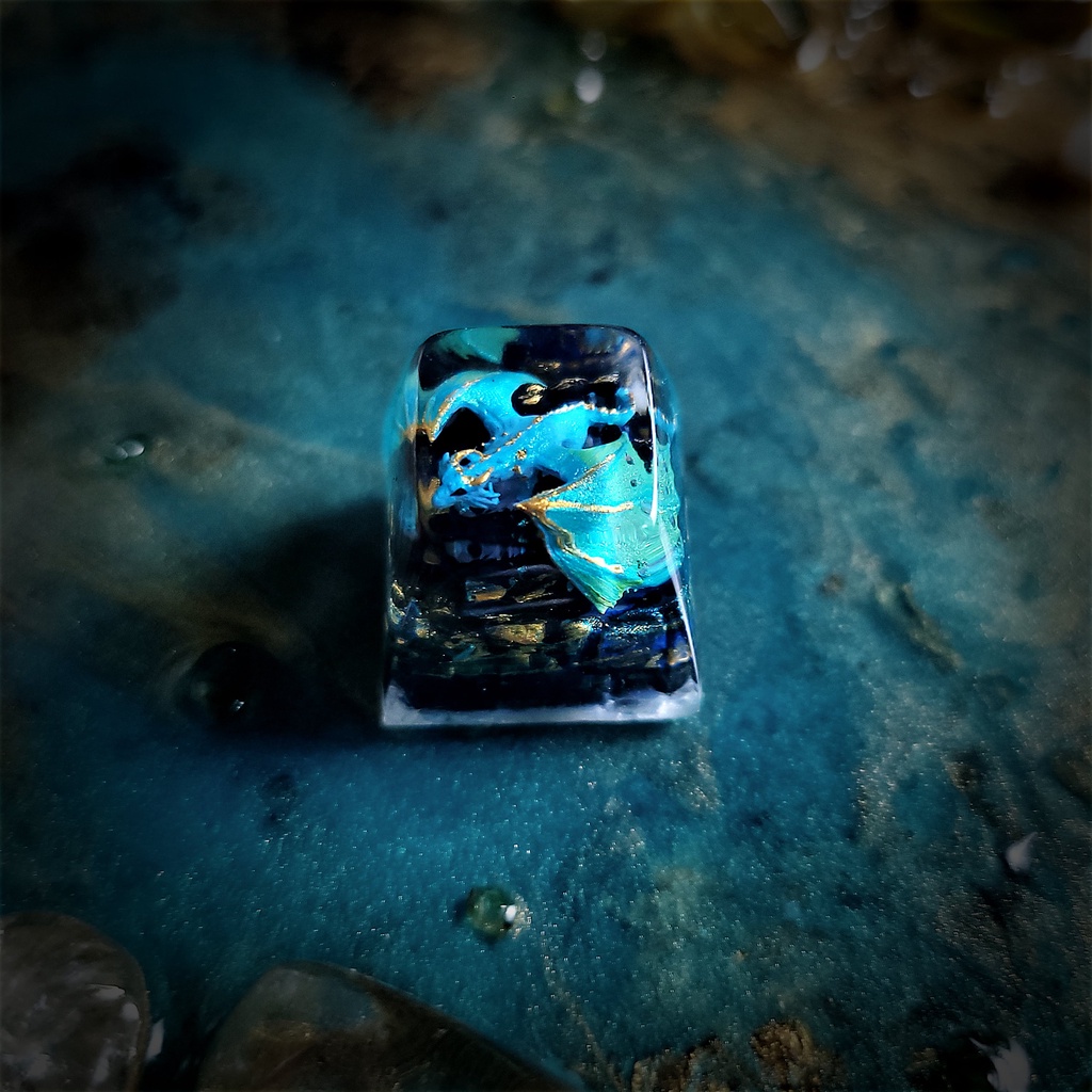 Keycap Ocean Dragon - keycap lẻ - nút phím cơ - keycap anime - keycaps ...