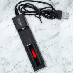 Sạc pin đơn chính hãng dùng cho các dòng pin 10440 14500 16340 16650 ...