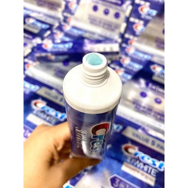 Kem Đánh Răng Crest 3D White Vivid Mint Ultra | Shopee Việt Nam