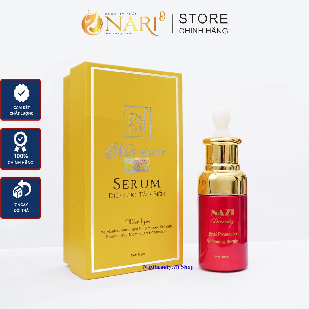 Serum diệp lục tảo biển Nari ngừa lão hóa nuôi dưỡng sâu bên trong giúp ...