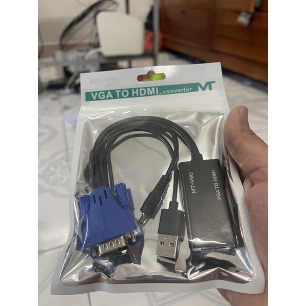 [CHÍNH HÃNG VIKI-LINK] Cáp chuyển đổi từ VGA sang HDMI có âm thanh-VGA ...