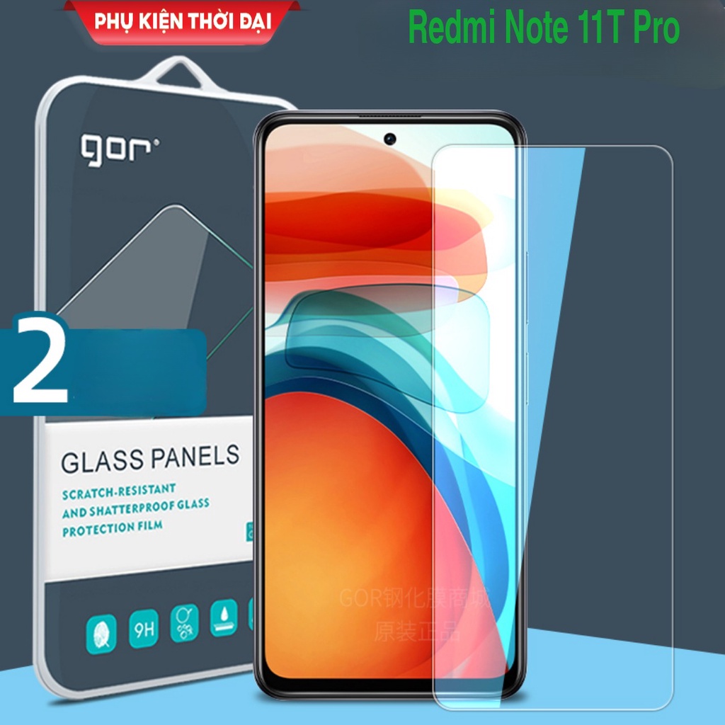 Cường lực Gor Redmi Note 11T Pro / Note 12 / 12 4G / Note 12 Turbo Note 12T Pro / Turbo 3 ...